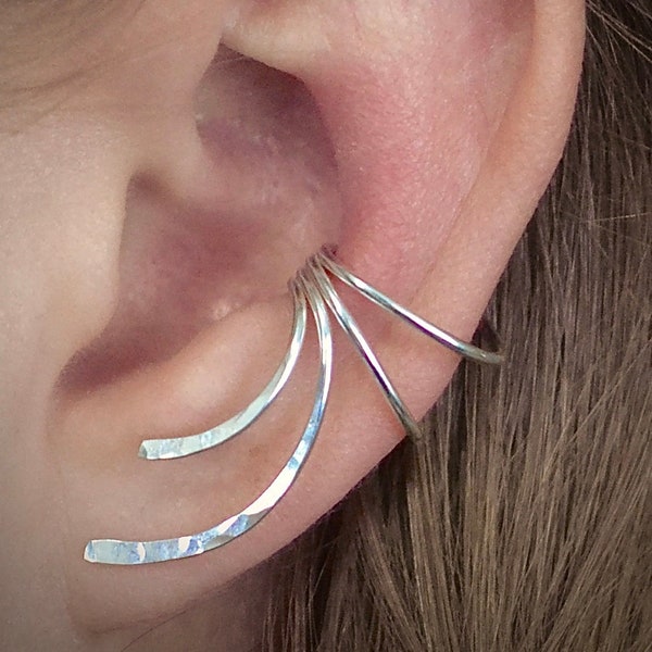 Curved Ear Cuff - Etsy