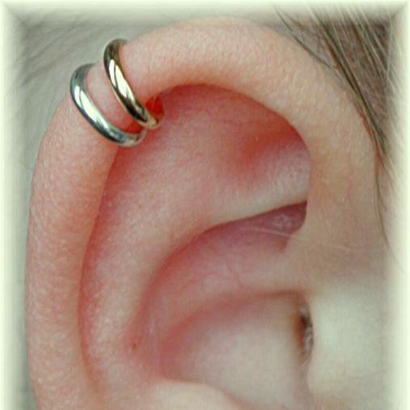 Double Ear Piercing - Etsy