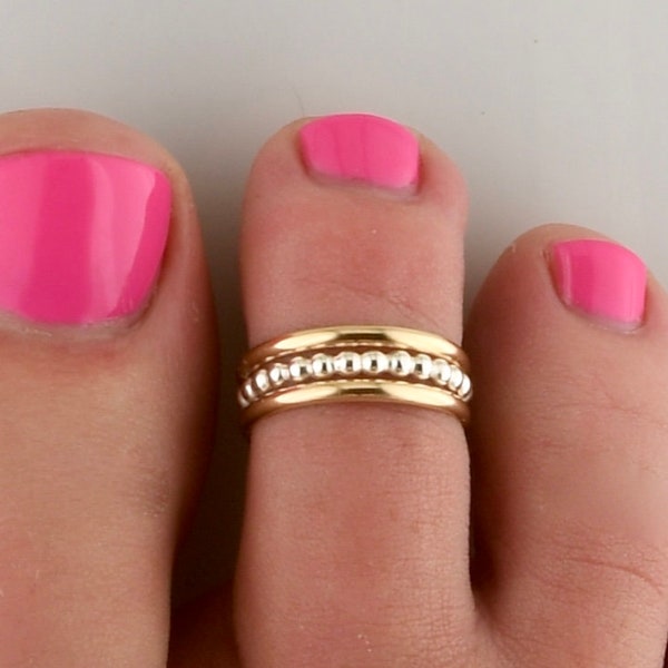 Gold Toe Rings - Etsy