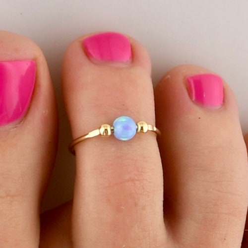 Butterfly Toe Ring Adjustable Ring Gift for Her Beach - Etsy