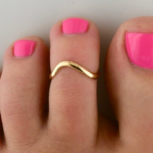 Toe Rings Midi Rings Minimalist Ring Simple Ring - Etsy