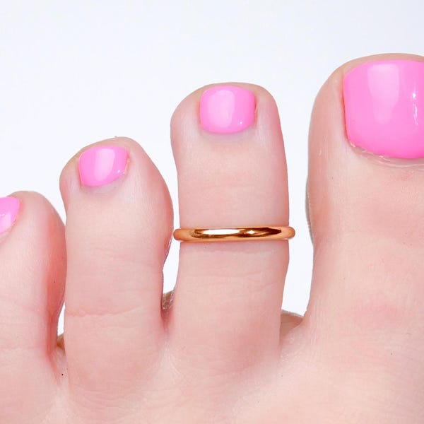 Simple Toe Ring - Etsy