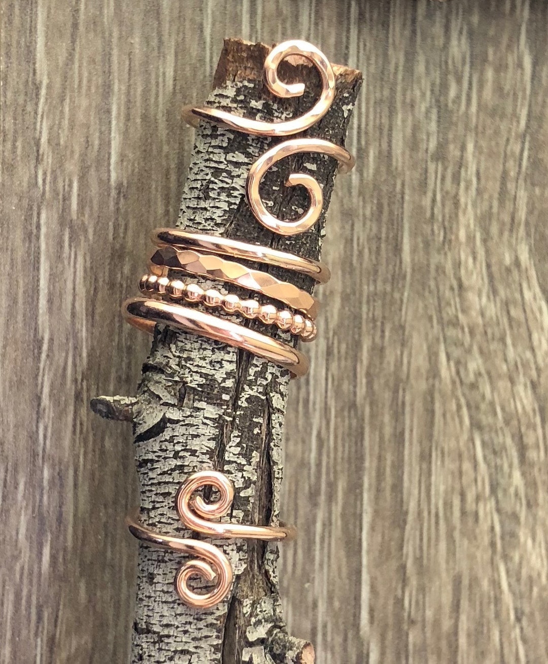 Thumb Rings • Rose Gold Thumb Ring • Stacking Rings • Minimalist Rings ...