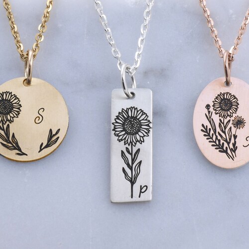 Gold Moth Necklace Moth Sun and Moon Charm Necklace Bronze - Etsy