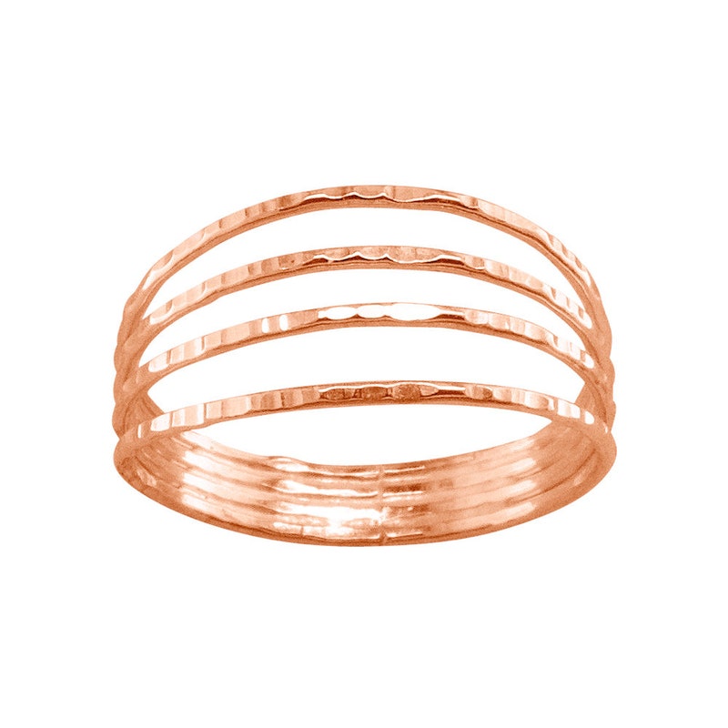 Simple Ring Rose Gold - Etsy