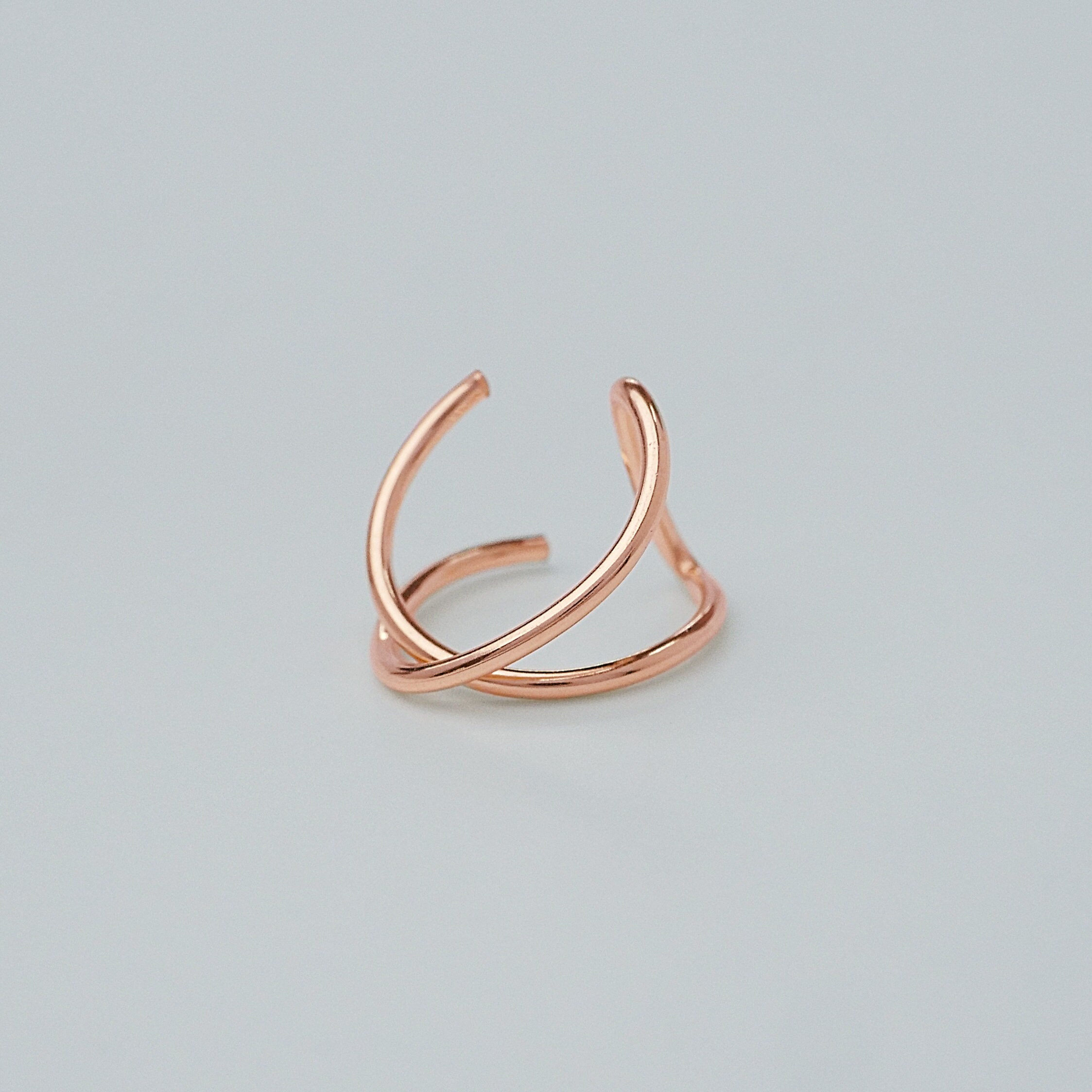 Criss Cross Ear Cuff, Gold Filled, Sterling Silver or Rose Gold, Non ...