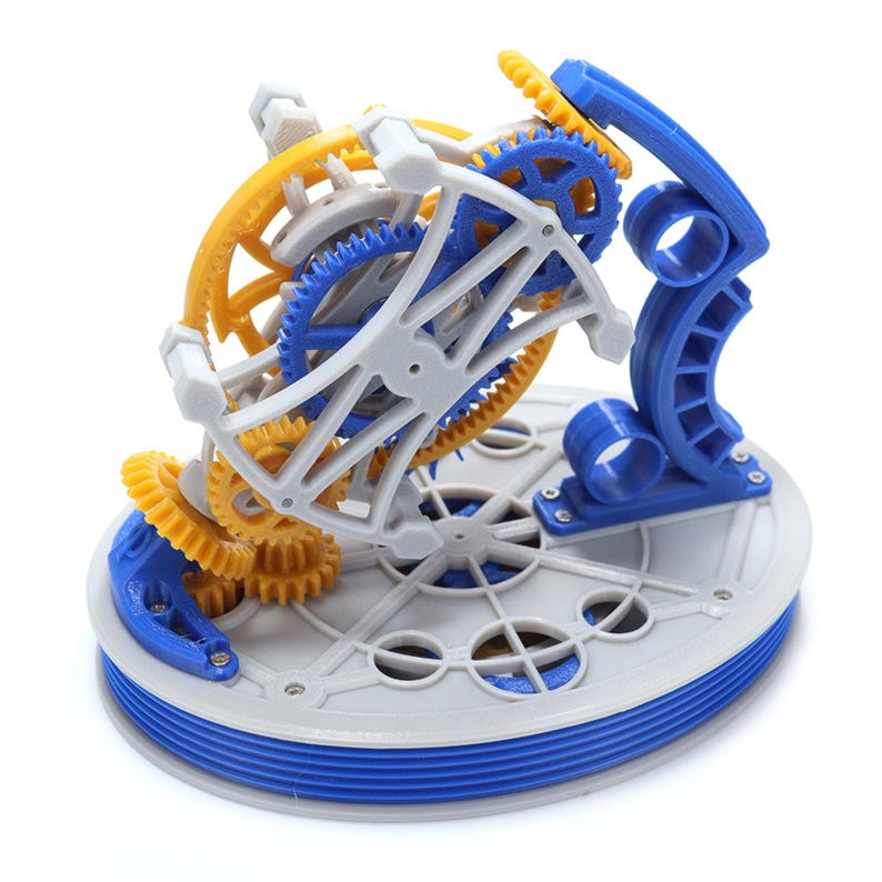 3D Printed Dual-axis Tourbillon Model, 3D Printed Pendulum Clock ...