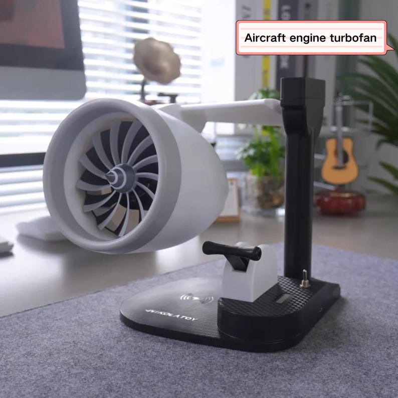 Self-design Aircraft Engine Turbofan Jet Fan, Creative Small Electric ...