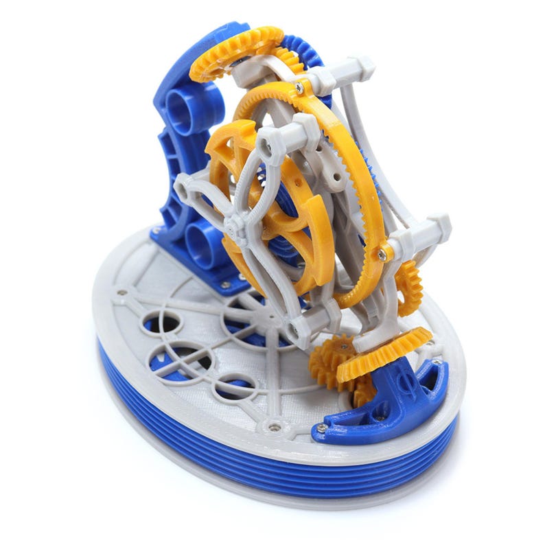 3D Printed Dual-axis Tourbillon Model, 3D Printed Pendulum Clock ...