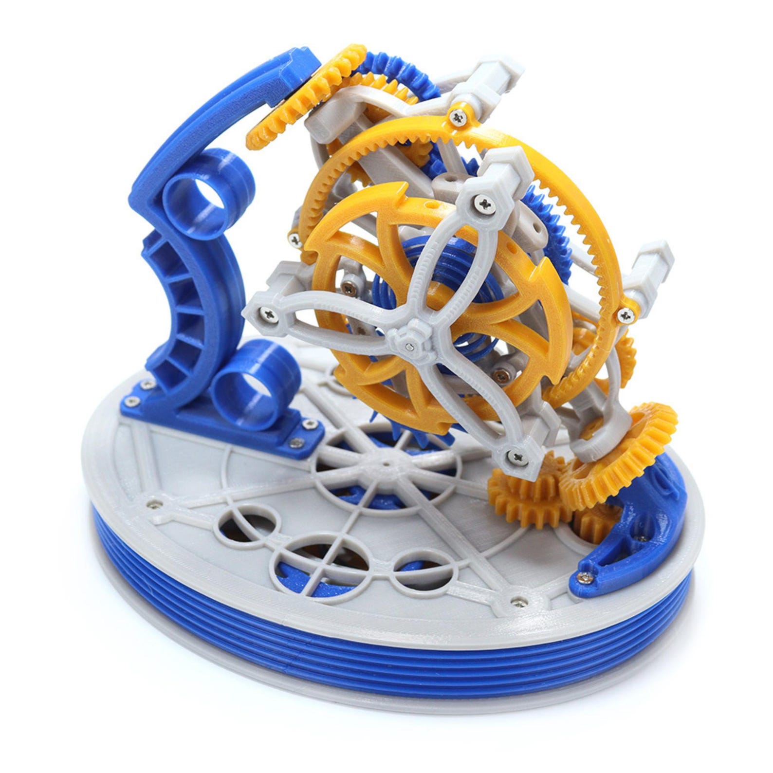 3D Printed Dual-axis Tourbillon Model, 3D Printed Pendulum Clock ...