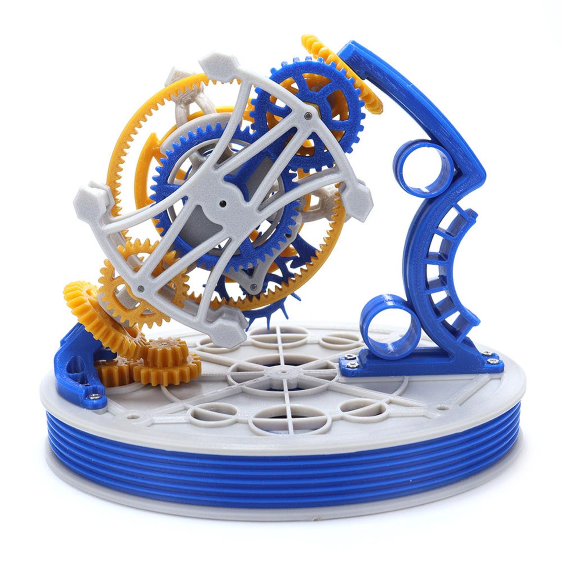 3D Printed Dual-axis Tourbillon Model, 3D Printed Pendulum Clock ...