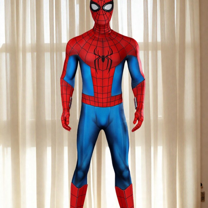 Spiderman Costume Adult - Etsy UK