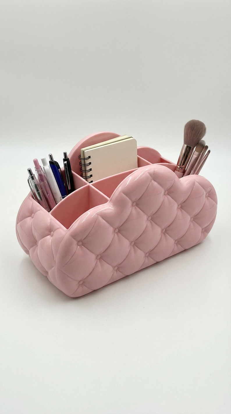 Coquette Desk Organizer STL | 3D Printable Office Storage for Modern ...