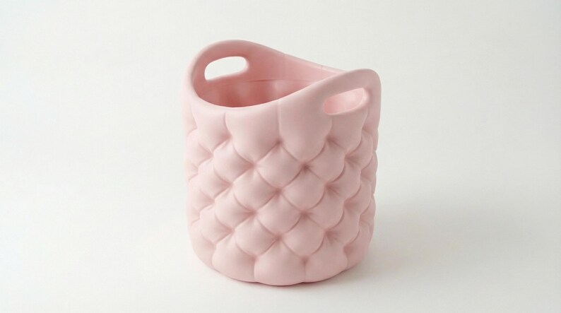 Quilted Organizer STL | 3D Printable Vanity Storage for Modern Home ...