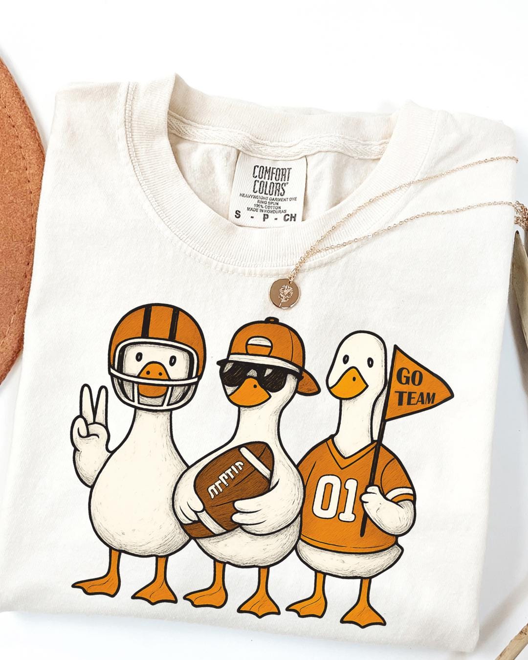 Funny Football Goose Shirt: Game Day Sports Tee - Etsy