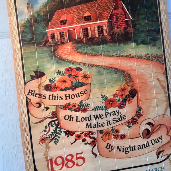 1980s Calendar - Etsy