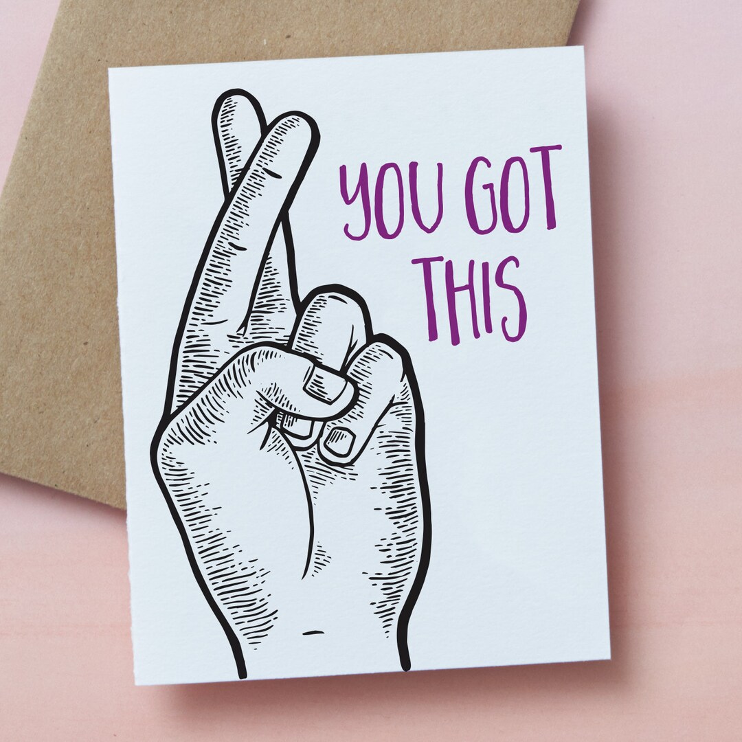 24021 Good Luck Friendship Best Friends Encouragement Well - Etsy