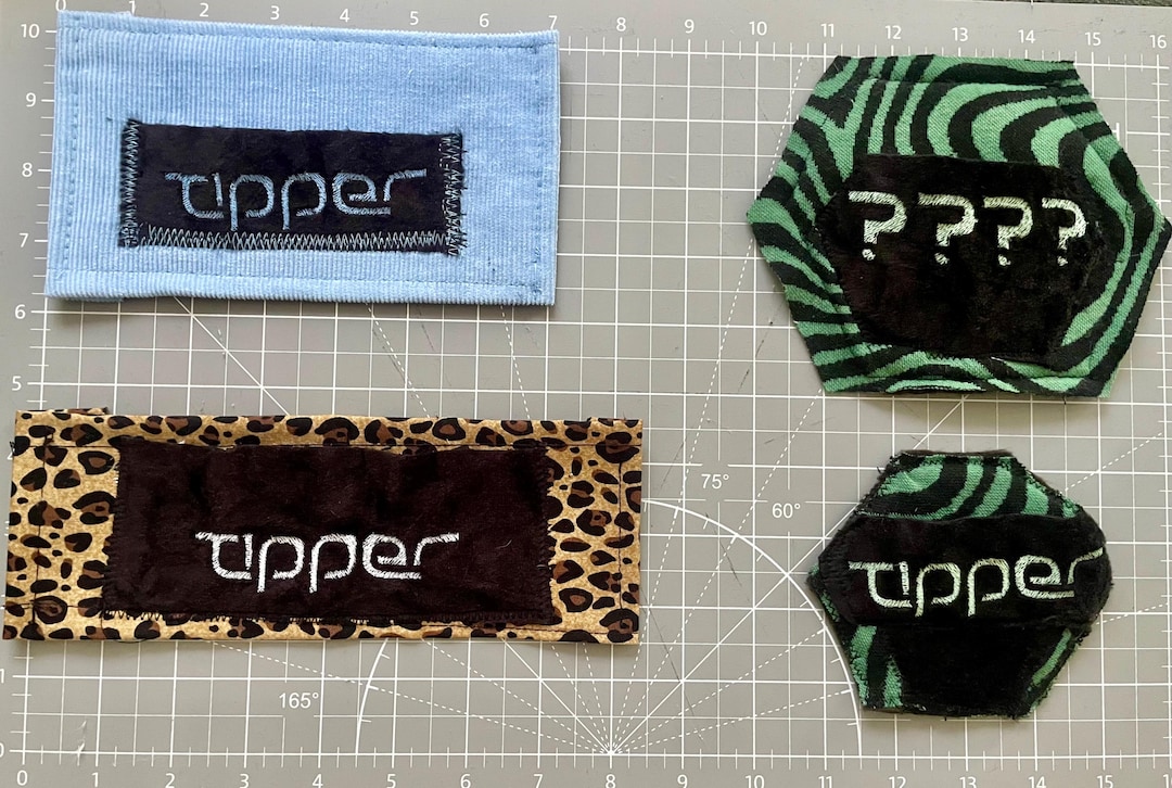 Tipper Question Mark Stash Patch - Etsy