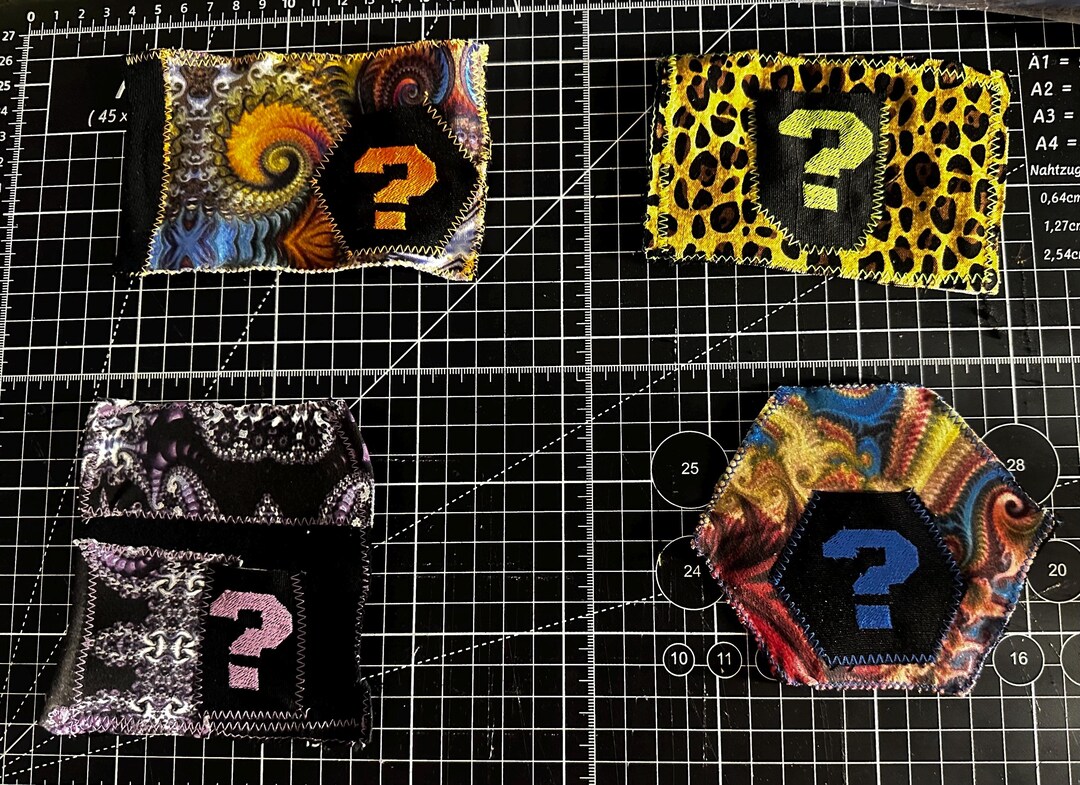 Tipper Question Mark Stash Patch - Etsy