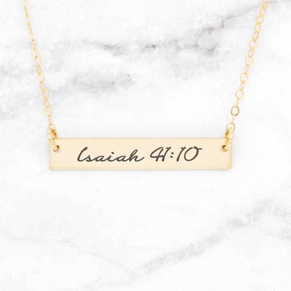 Bible Verse Jewelry - Etsy