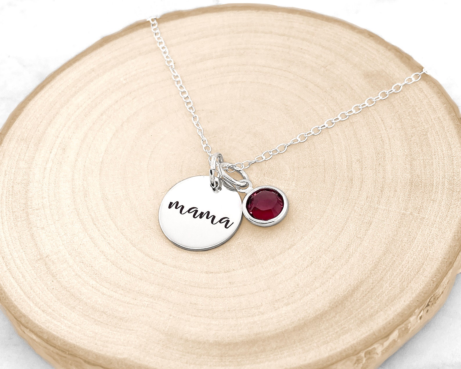 Personalized Mom Necklace • Necklace for Mom • Birthstone Necklace ...