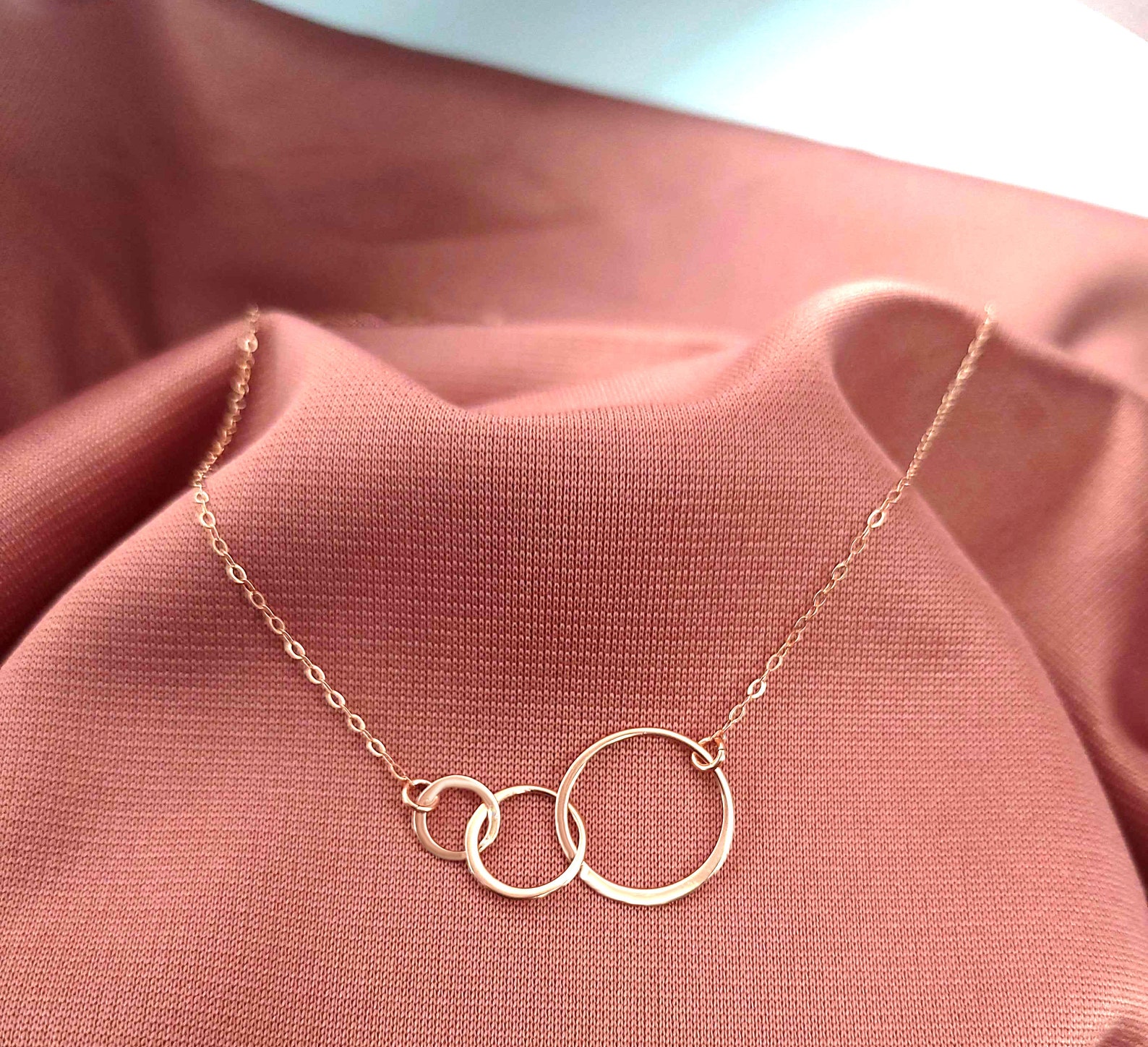 3 Generations Necklace Gift for Grandma Three Generations Grandma ...