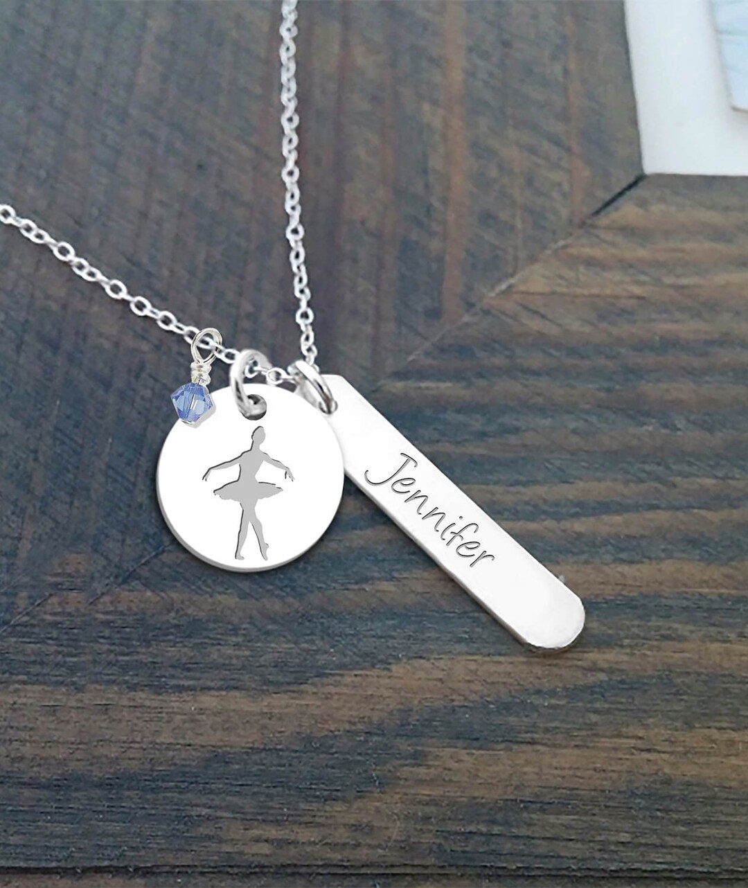 Ballerina Necklace, Ballerina Jewelry, Gift for Dancer, Dancer Jewelry ...