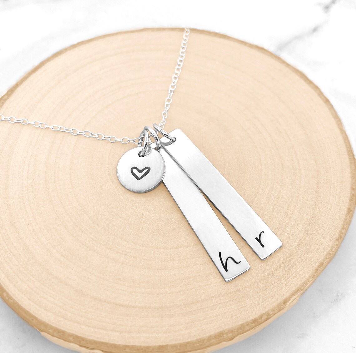 Personalized Necklace for Mom Custom Initial Necklace - Etsy