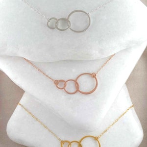 3 Generations Necklace • Gift for Grandma • Three Generations • Grandma ...