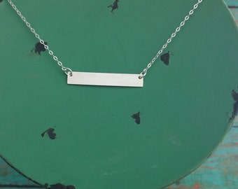 Horizontal Necklace - Etsy