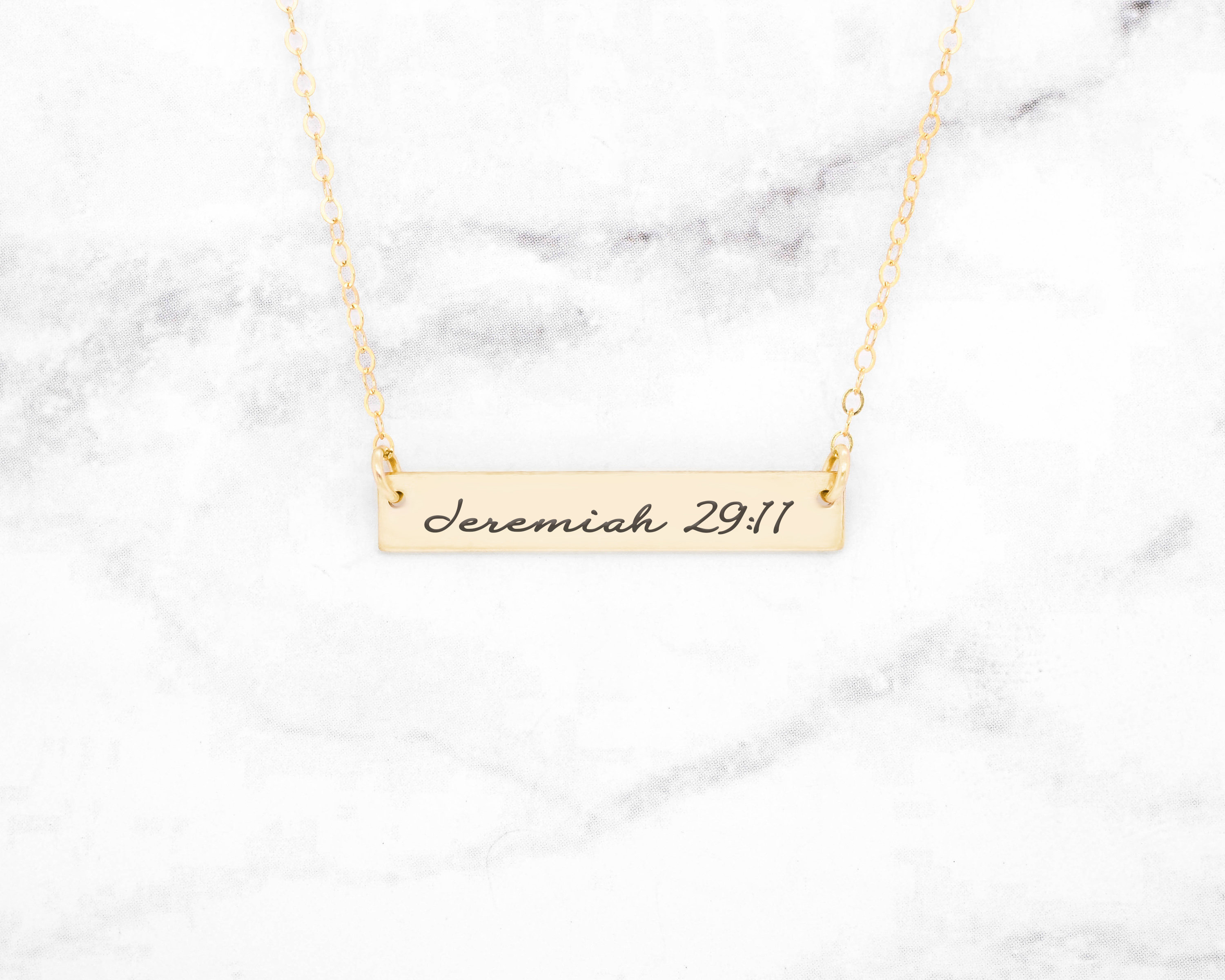 Jeremiah name necklace store