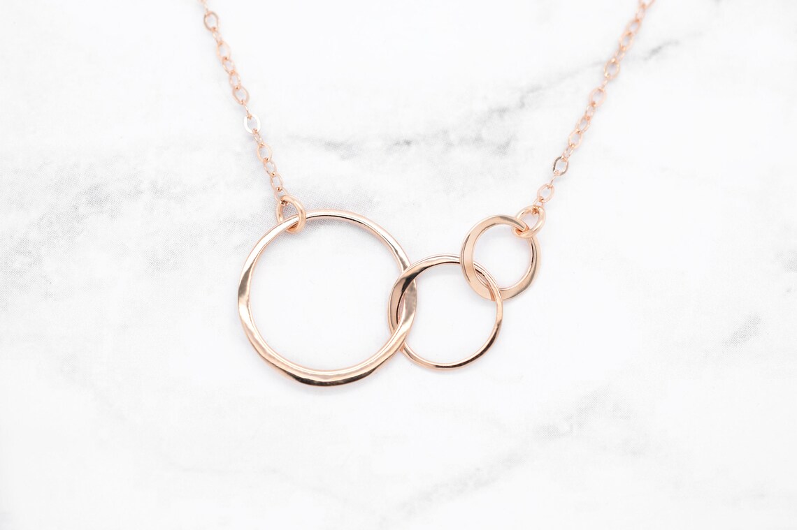 3 Generations Necklace Gift for Grandma Three Generations - Etsy