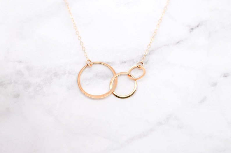 Gold Generations Necklace 3 Generations Necklace Nana - Etsy