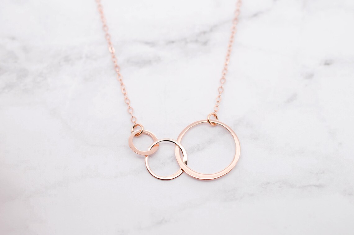 Gold Generations Necklace 3 Generations Necklace Nana - Etsy