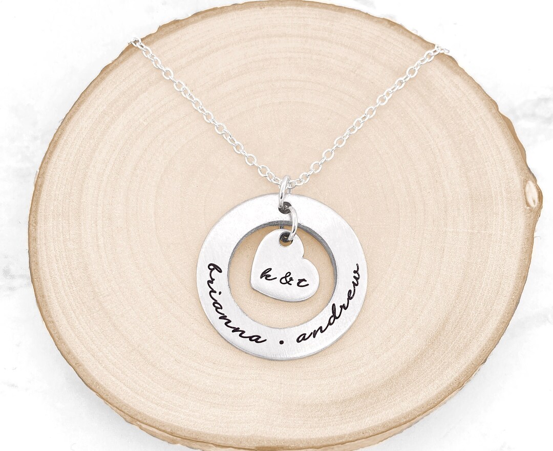 Family Necklace // Personalized Necklace // Necklace With Kids Names ...
