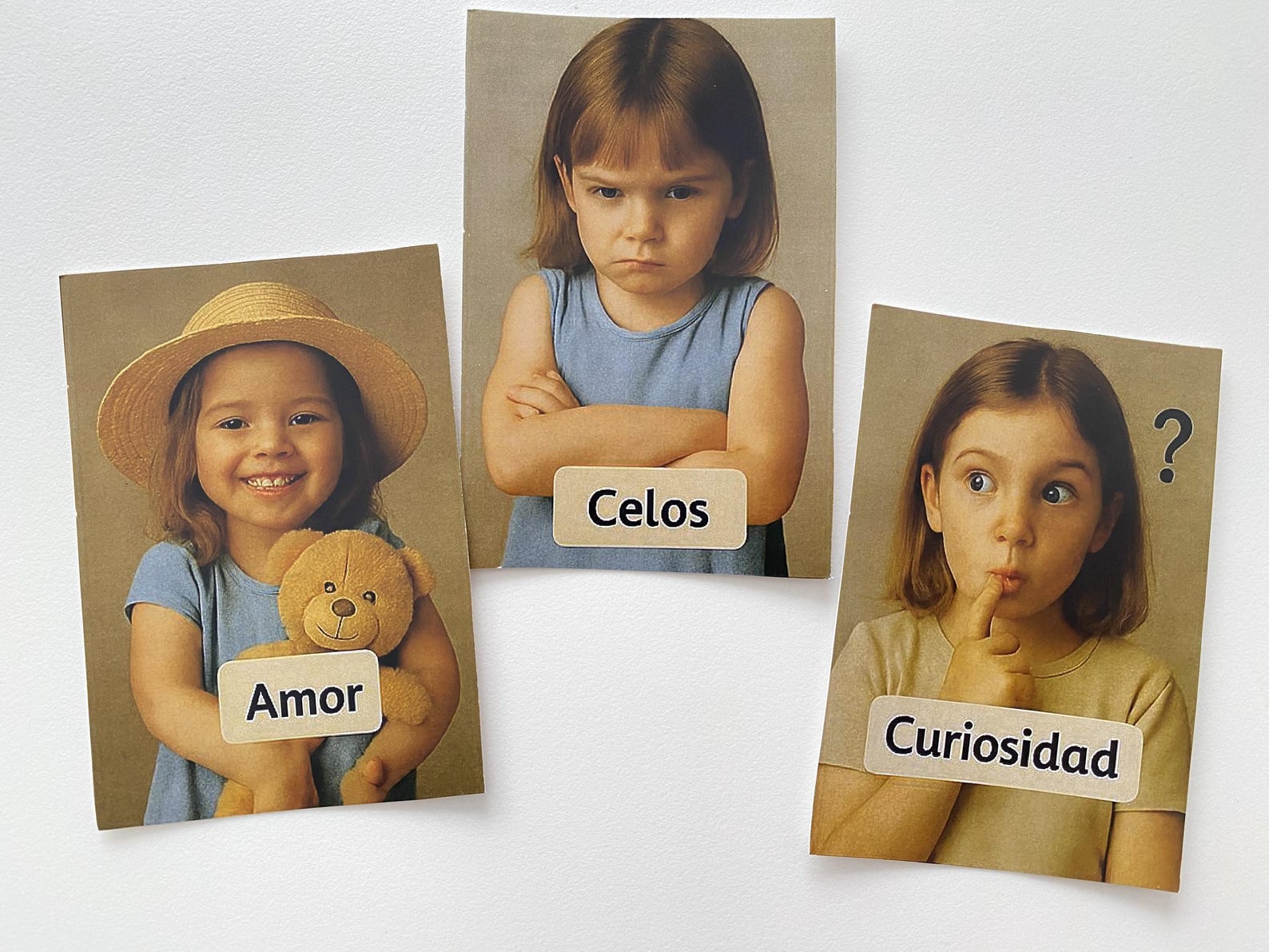 Printable Emotion Flashcards for Kids | Bilingual English Spanish ...
