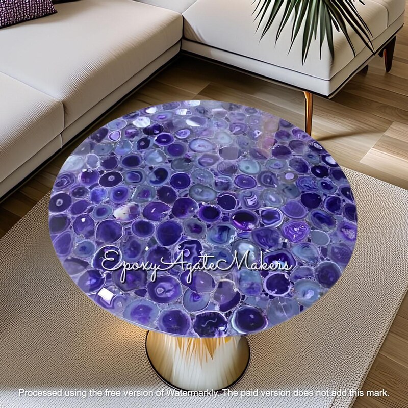 Agate Table Top - Etsy