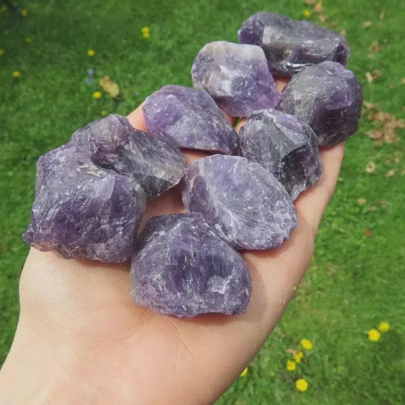 Amethyst Stone Countertop | Custom Purple Gemstone Kitchen Island Slab ...