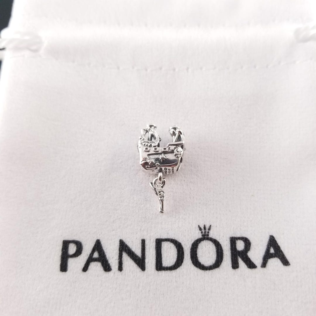 Pandora Disney Captain Hook Pirate Ship Peter Pan Tinkerbell Silver ...