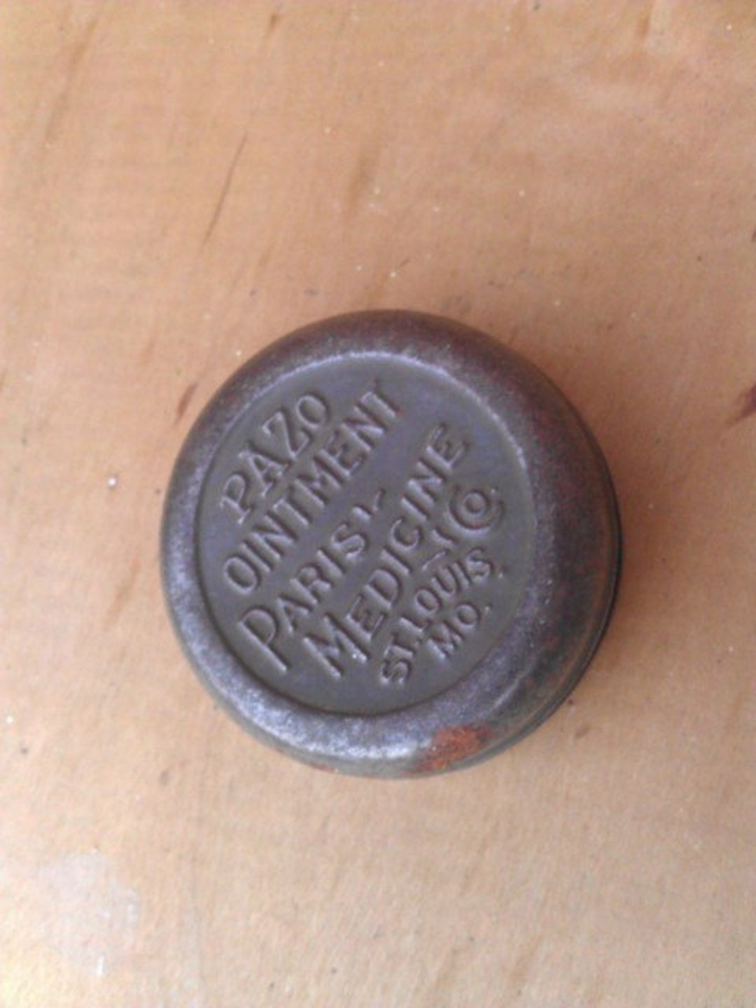 Vintage Tin Pazo Ointment Paris Medicine Co - Etsy