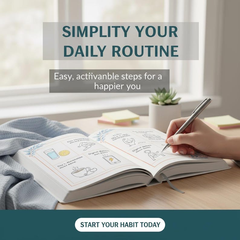 45-day Self-care Challenge Journal | Mindfulness & Gratitude (ebook) - Etsy