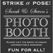 Chic Wedding Signage Photo Booth Sign or Poster DIY Printable - Etsy