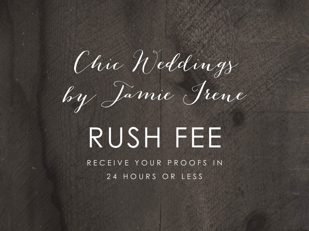 RUSH FEE: Overnight Shipping, USPS Priority Express 1-2 Day Guaranteed ...