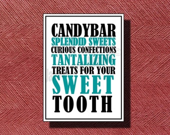 Candy Bar Sign for Wedding Candy Buffet Custom-made - Etsy