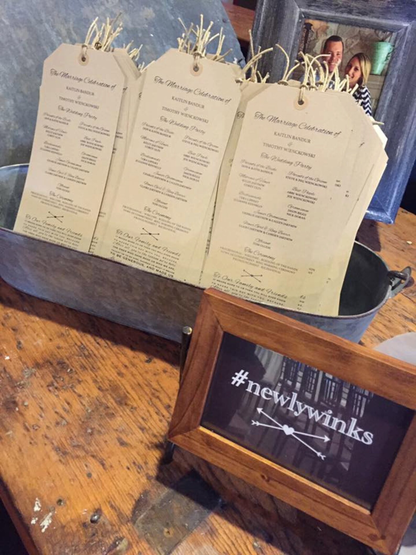 Wedding Program Rustic Wedding Program Printable Wedding | Etsy