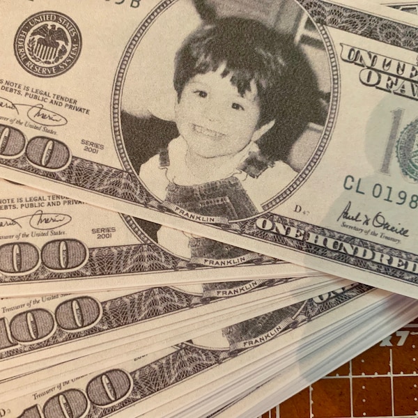 Your Face on Money - Etsy