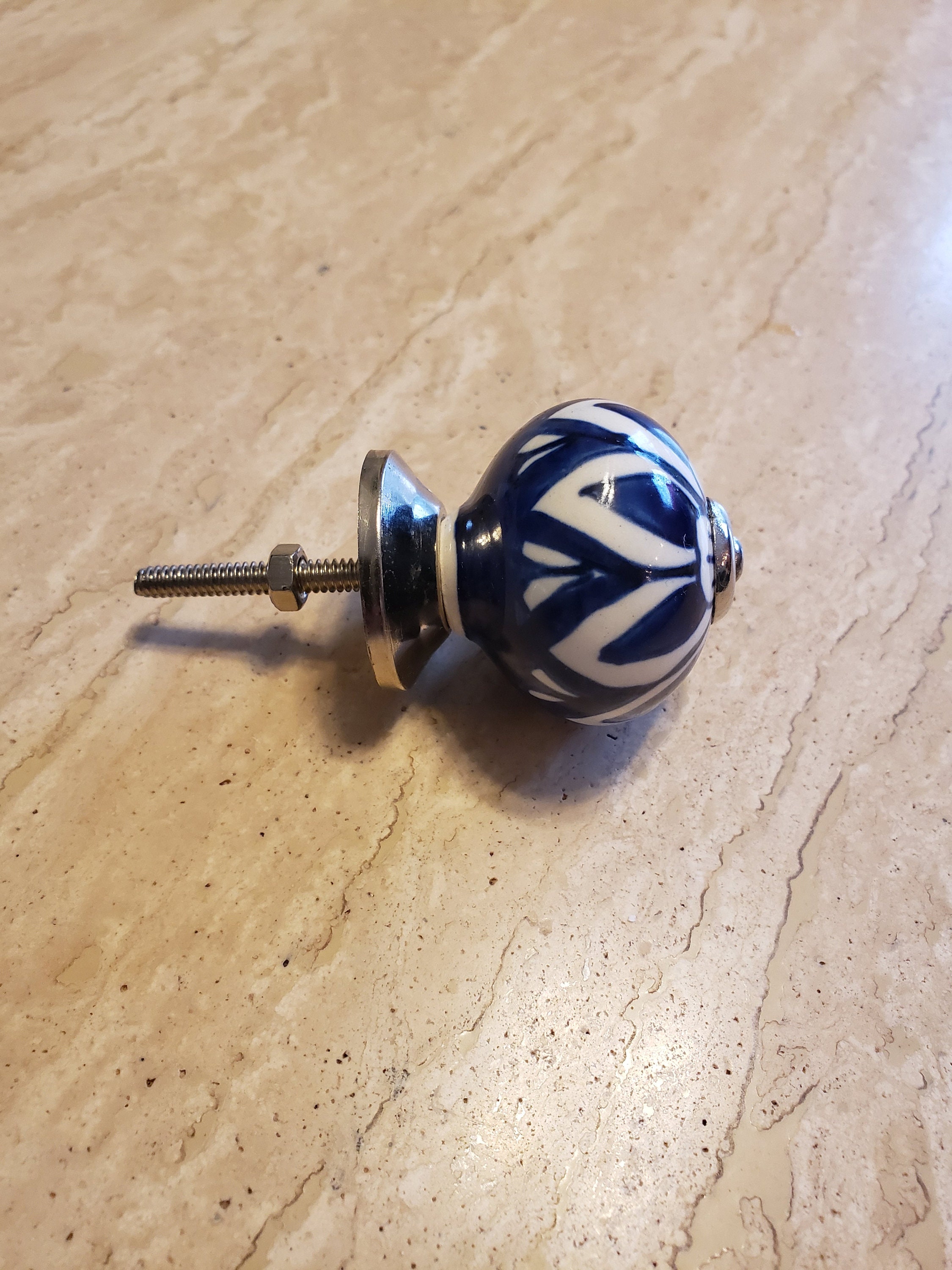 Handmade and Painted Ceramic Knobs Vintage - Etsy