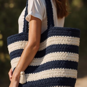 Crochet Tote Bag Pattern (PDF): XXL Size - Etsy
