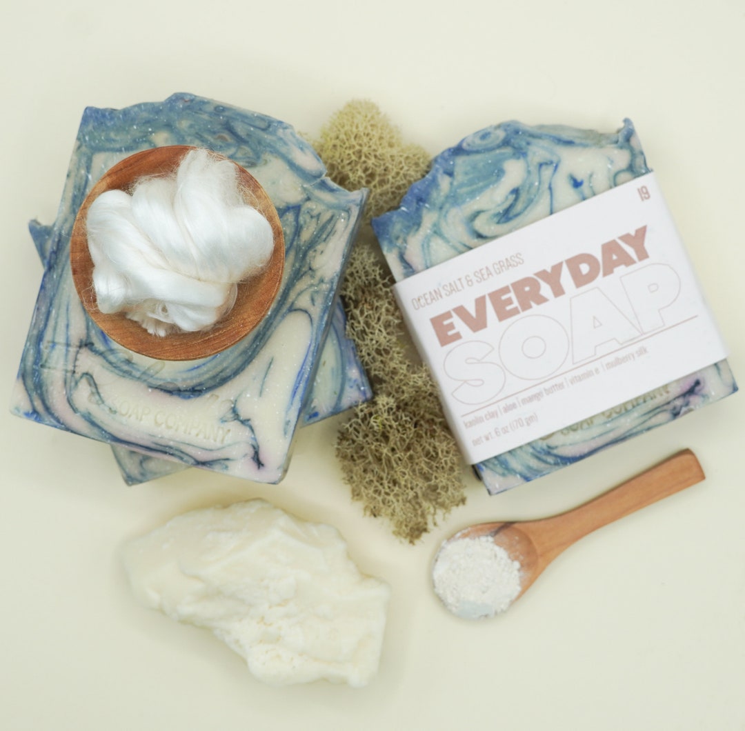 Everyday Handcrafted Soap Ocean Salt Seagrass Moisturizing Self-care ...