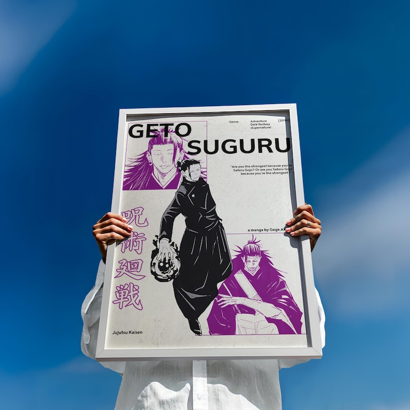 Jujutsu Kaisen Geto Fanart - Etsy